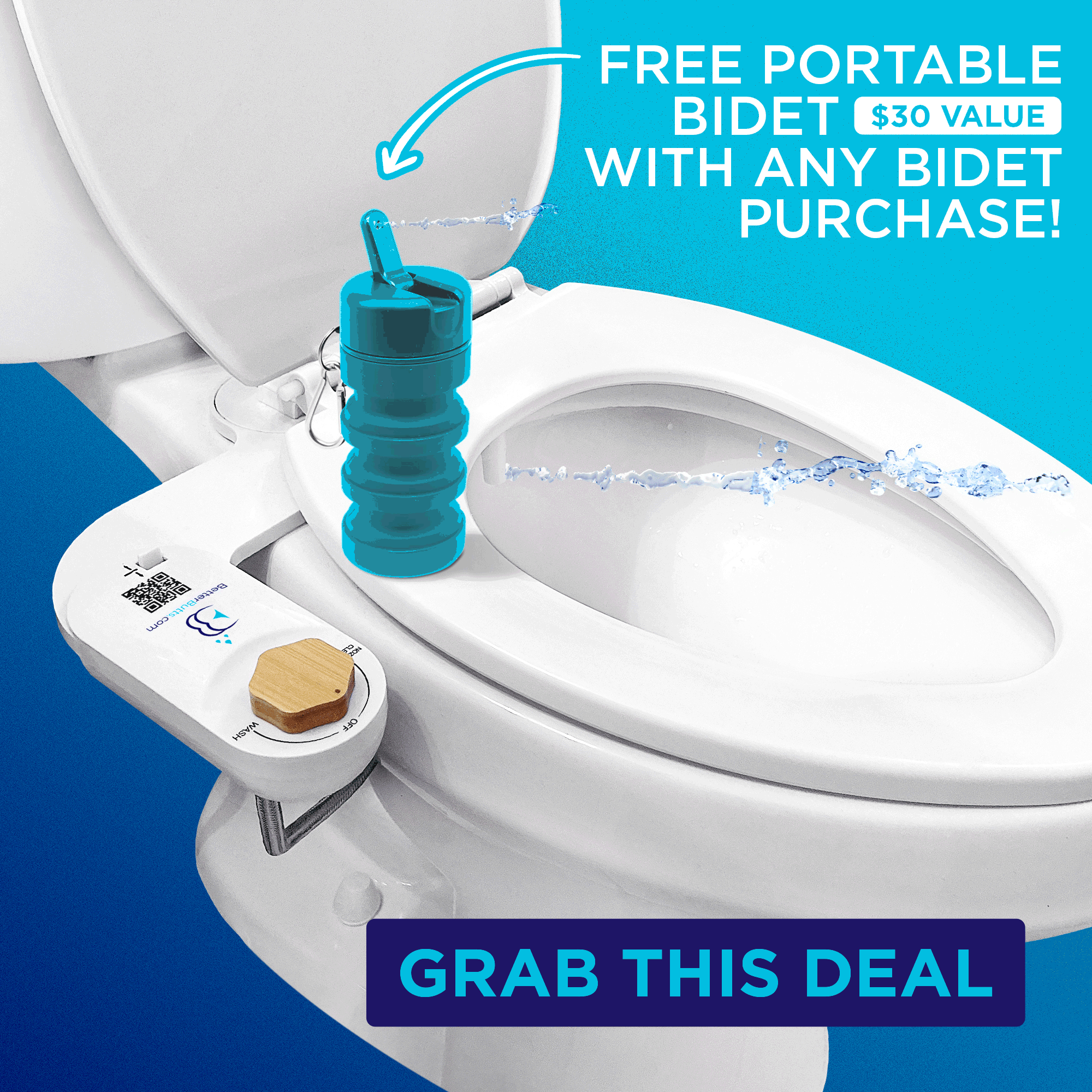 Better Butts Bidet FREE Portable Bidet Better Butts Bidet FREE Portable Bidet